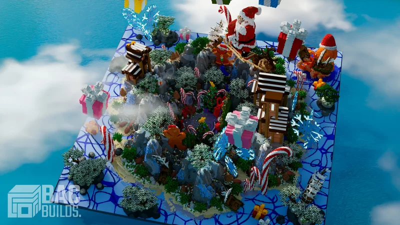 Lobby Christmas Theme Minecraft Map