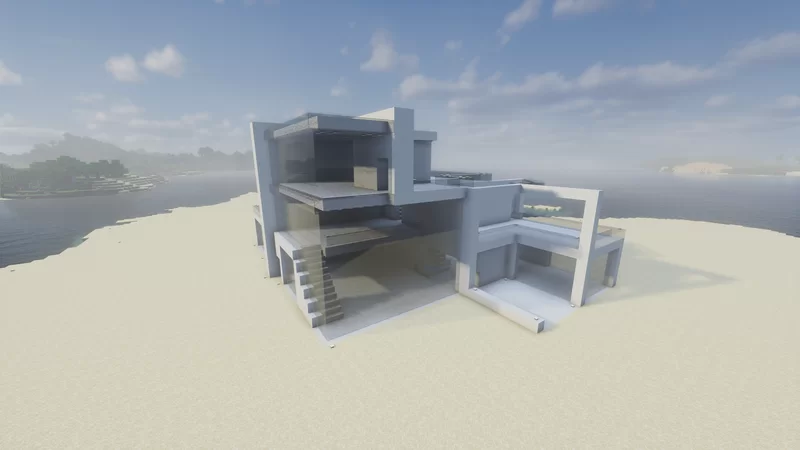Modern House 2 Minecraft Map
