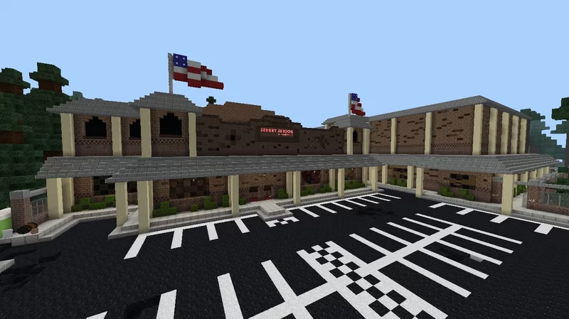 MNAF: Senary Saloon - Minecraft Bedrock Maps - CurseForge
