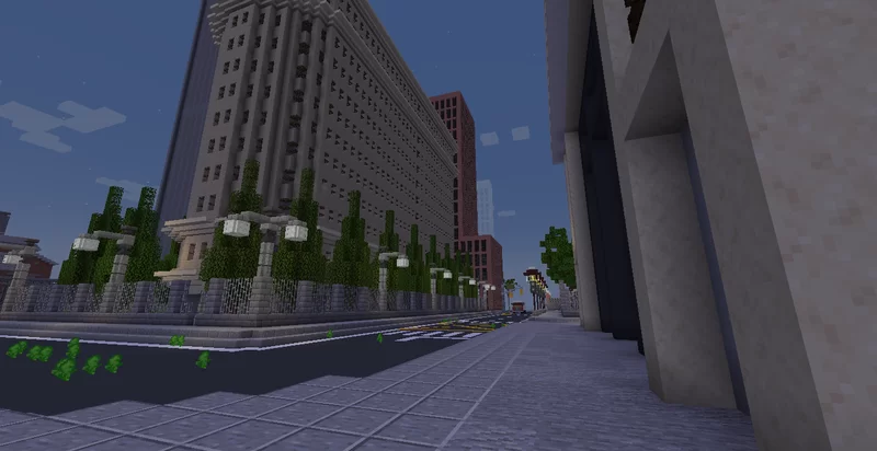 Pocket City Minecraft Map