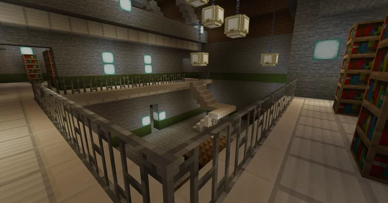 GoldenEye 64 Archives, Streets, Depot, And Train Minecraft Map