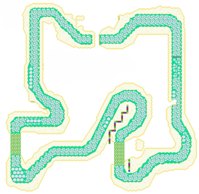 GBA Sky Garden - Mario Kart Super Circuit Minecraft Map