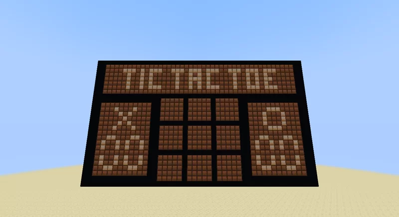 TIC TAC TOE by Bertoxx v5 Minecraft Map