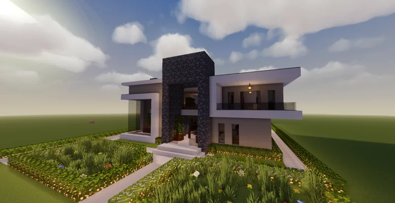 Modern House 89 (Map + Schem) Minecraft Map