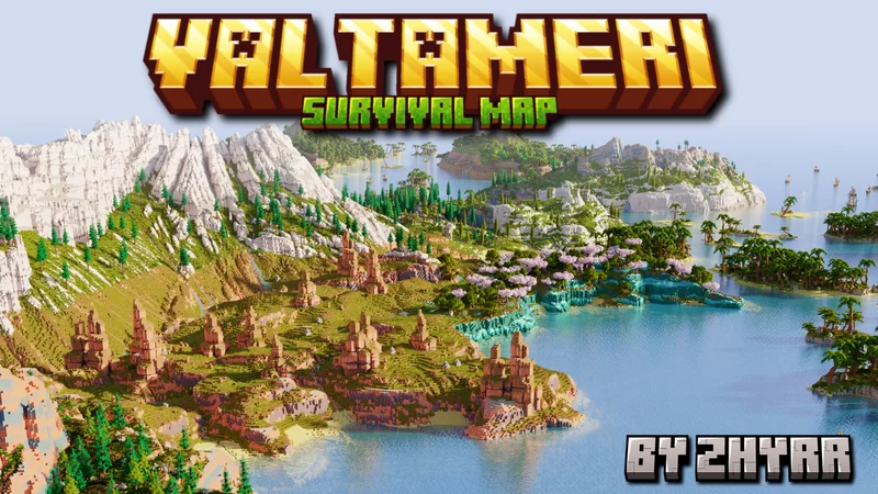 🌊Valtameri - 4K RPG Survival Map - [1.21+, Survival Friendly, Download ...