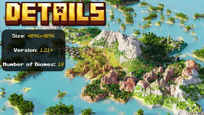 🌊Valtameri - 4K RPG Survival Map - [1.21+, Survival Friendly, Download ...