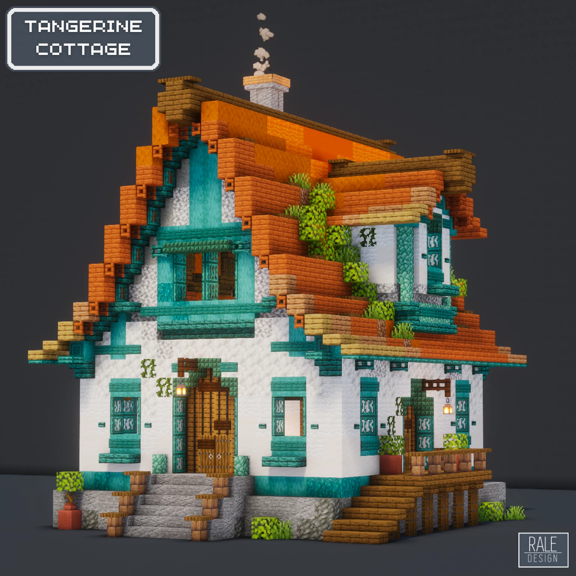 Minecraft Cottage Blueprint Map