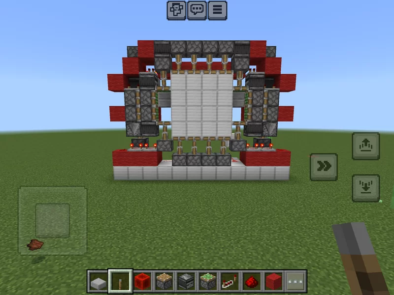 4x4 Piston Door Minecraft Map