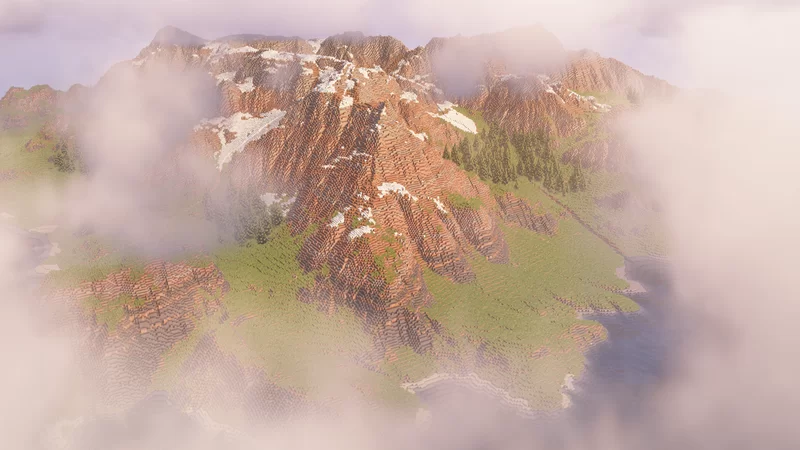 Alaska Terrain Minecraft Map