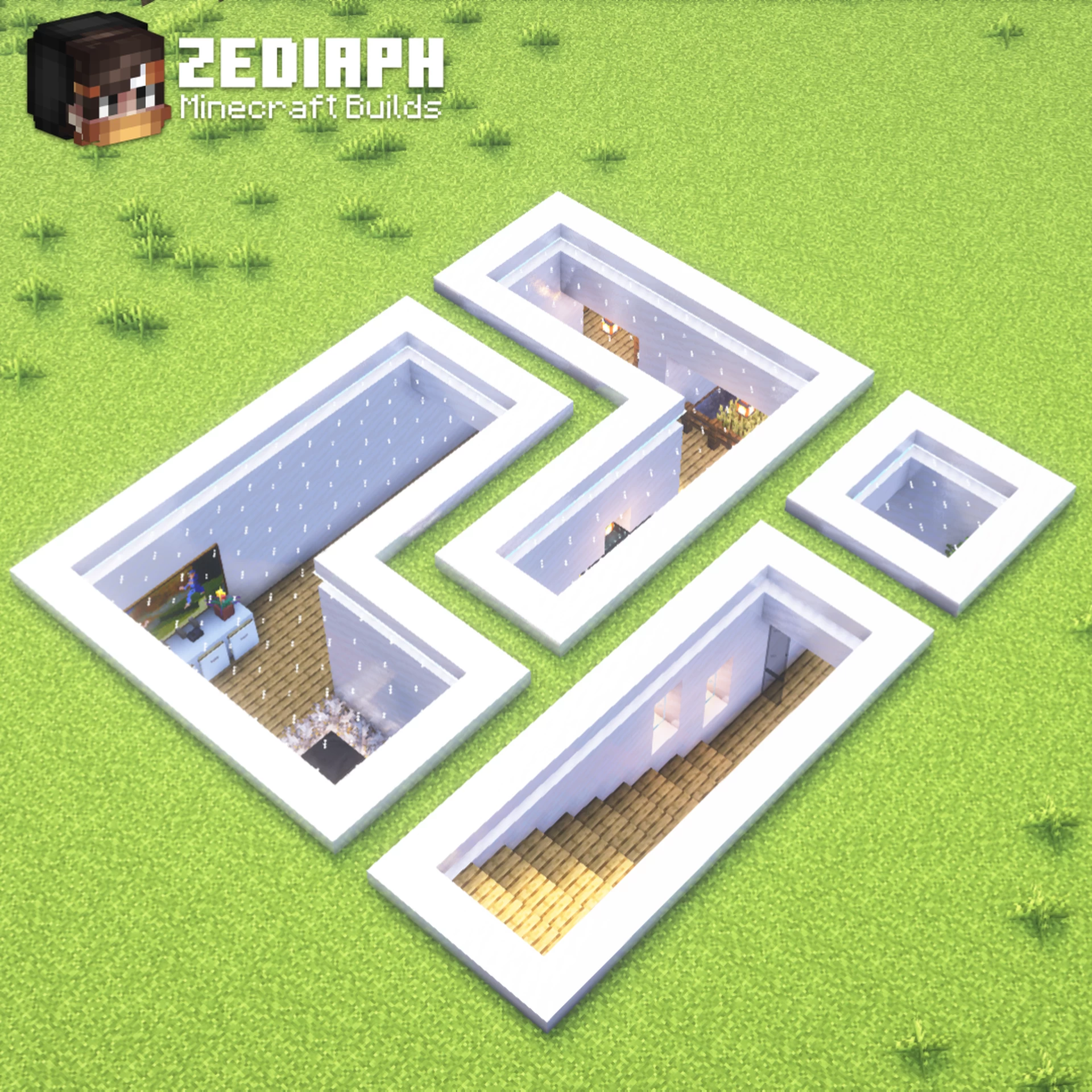 Minecraft Underground Base Map