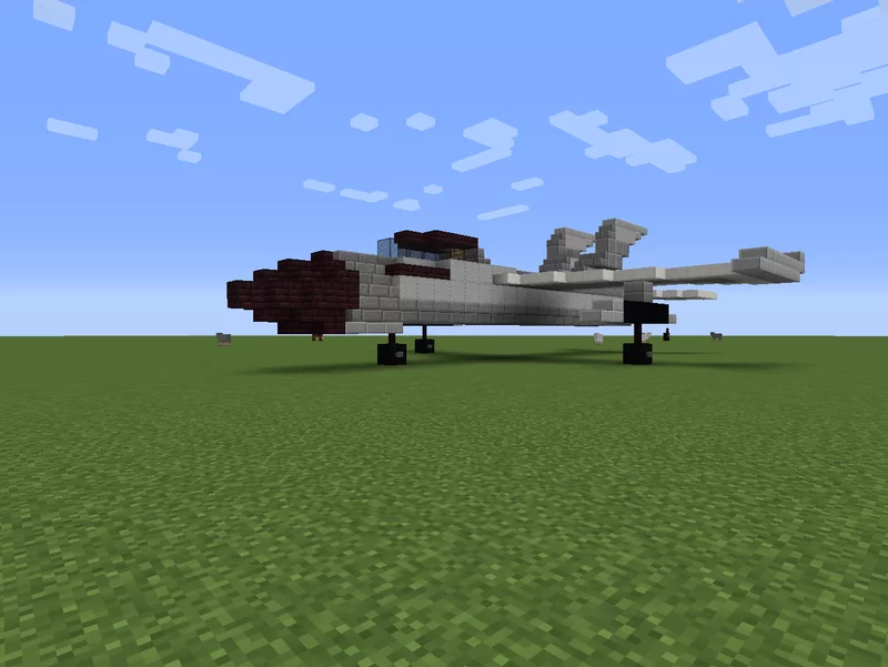 Military Jet Minecraft Map
