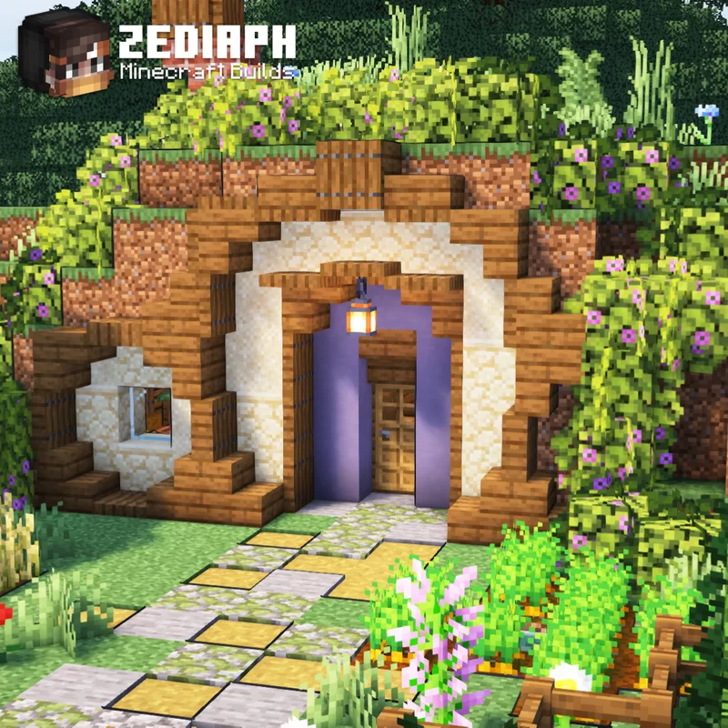 Hobbit Hole House - Zediaph Minecraft Map