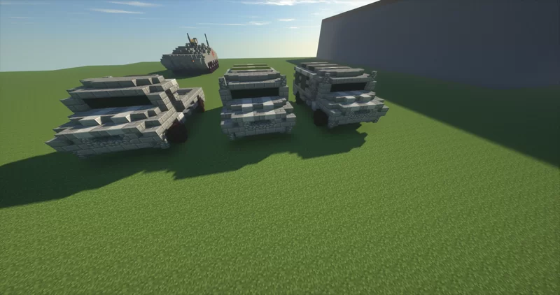 Military Light Truck(schematic) Minecraft Map