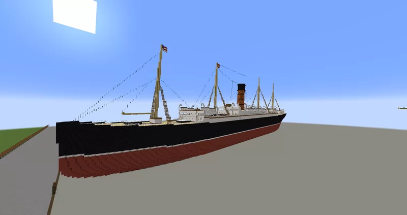RMS Carpathia (1912) Minecraft Map