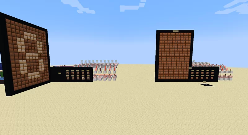 REDSTONE DISPLAYS V2 by Bertoxx Minecraft Map