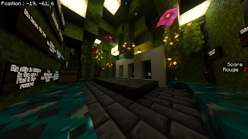 Cave laser game Minecraft Map