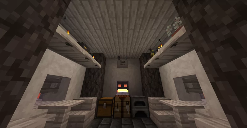 Pale oak house Minecraft Map