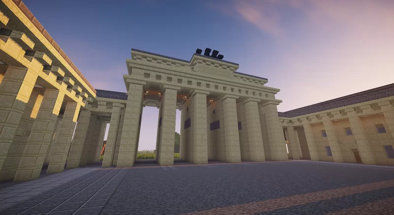 Brandenburg Gate Minecraft Map