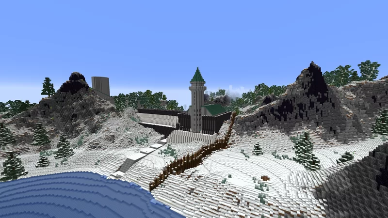 Nordic Castle (Work in Progress) Minecraft Map