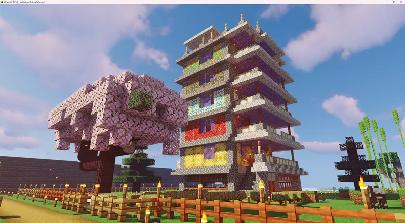 terracotta Building Minecraft Map