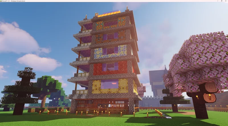 terracotta Building Minecraft Map