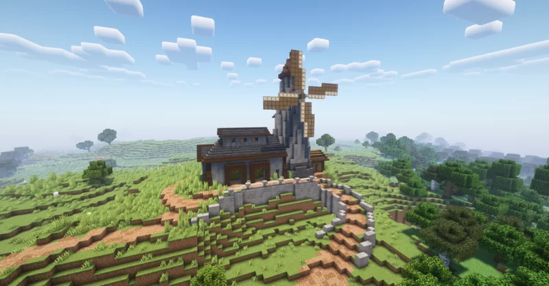 Mill | BUTMON BUILDS Minecraft Map