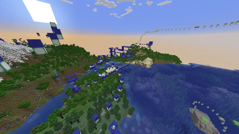 jumping parkour Minecraft Map