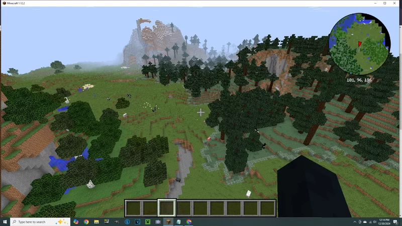 Mysterious Mossy Cobblestone Path that borders two biomes for Java ...