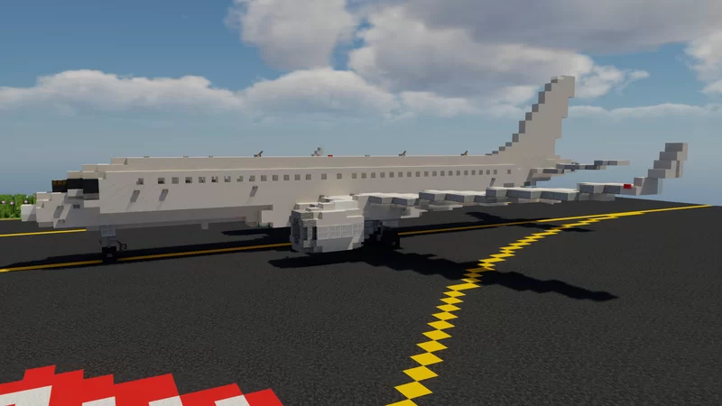 Airbus A220-300 | 1.5:1 Scale [Updated] + Download Minecraft Map