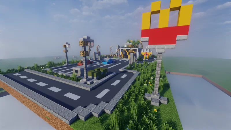 Mc Donald's Modern Minecraft Map