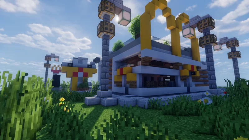 Mc Donald's Modern Minecraft Map