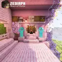 Cherry Heart Base #2 - Zediaph Minecraft Map