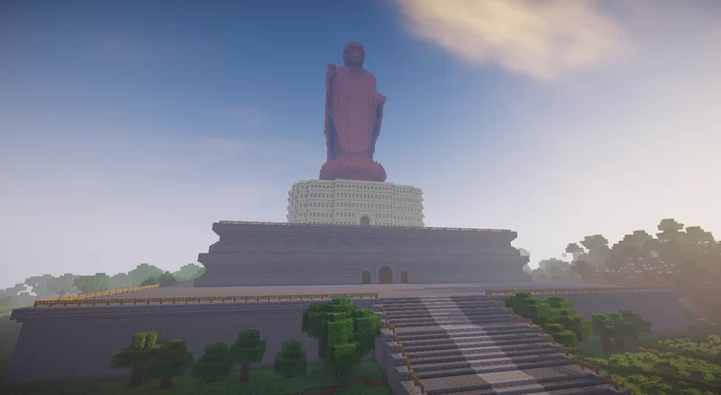 Spring Buddha Temple Minecraft Map
