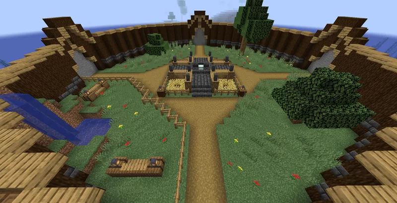 Survival LOBBY Minecraft Map