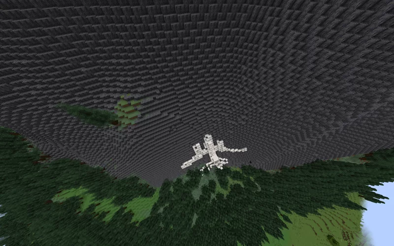 Crash on a big deserted island (SURVIVE!) Minecraft Map