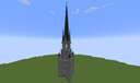 Small gothic cathedra Minecraft Map