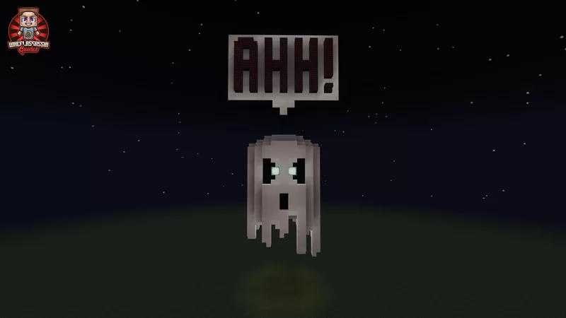 A cute ghost Minecraft Map