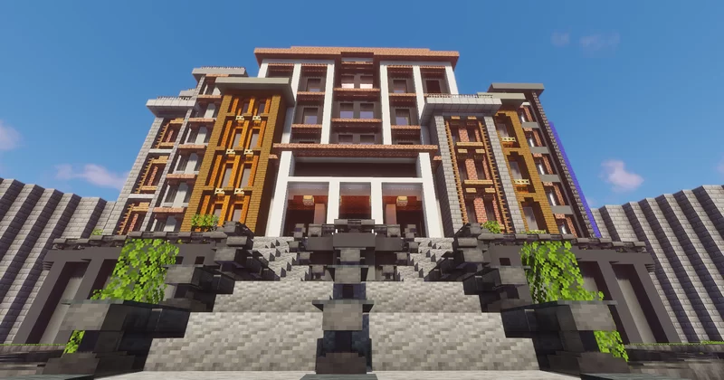 City Hub & Spawn | 200x200 | JAVA + BEDROCK DOWNLOAD Minecraft Map