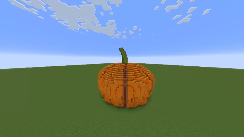 Custom Pumpkin Organic Minecraft Map