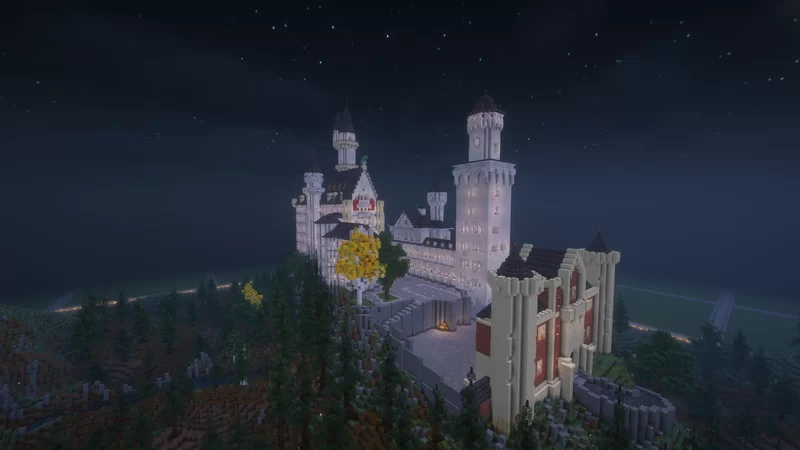 Neuschwanstein Castle Minecraft Map