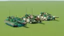 T-64BV mod. 2017 Main Battle Tank Minecraft Map