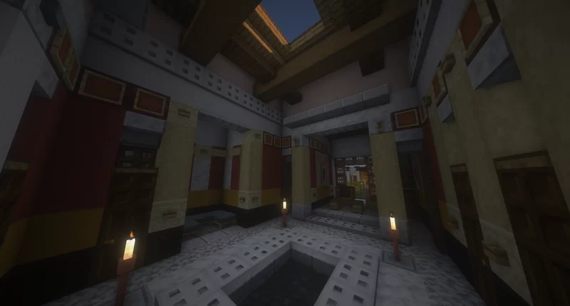 House of Menander (Pompeii 79 AD - 1:1 Minecraft Recreation Project ...