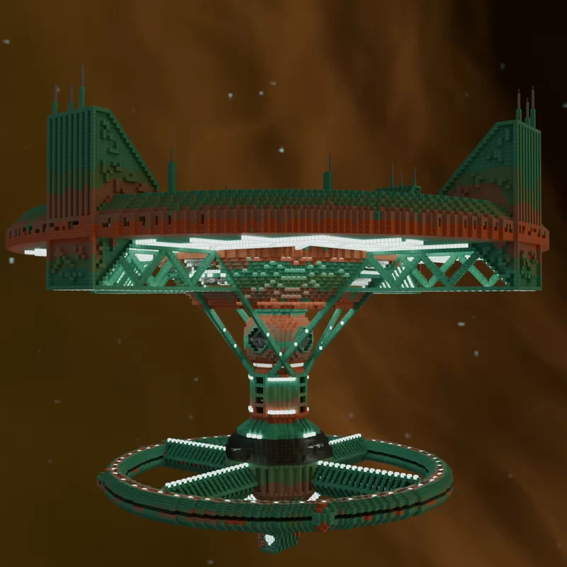 Kronos Station | World download | Interiors Minecraft Map