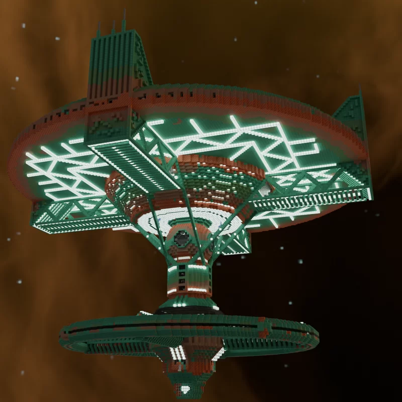 Kronos Station | World download | Interiors Minecraft Map