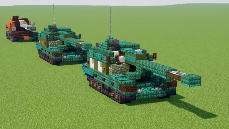 2S19 Msta-S Howitzer Minecraft Map