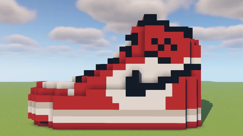 Nike Air Jordans 1 (Schematic) Minecraft Map