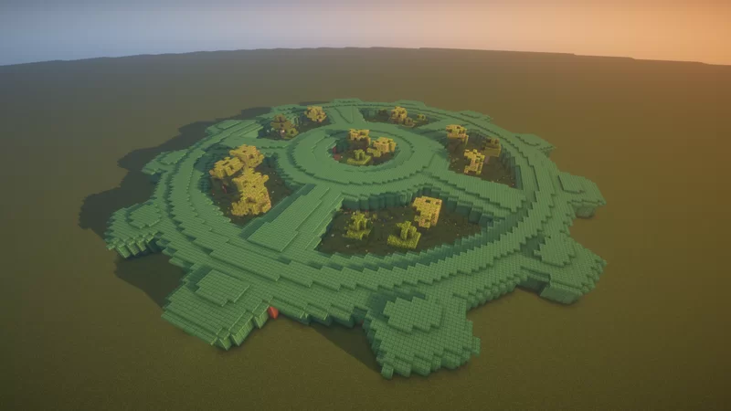 Steampunk Cogwheel Building Minecraft Map