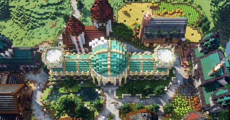 Village of the Rising Sun Minecraft Map