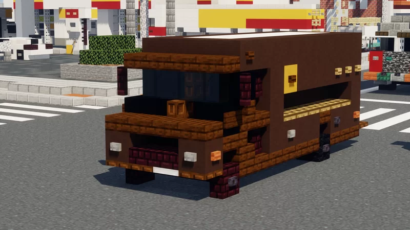 UPS Delivery Truck Minecraft Map