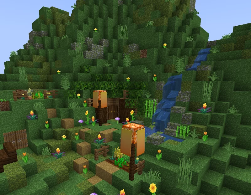 Hill Hobbits Habitat Minecraft Map